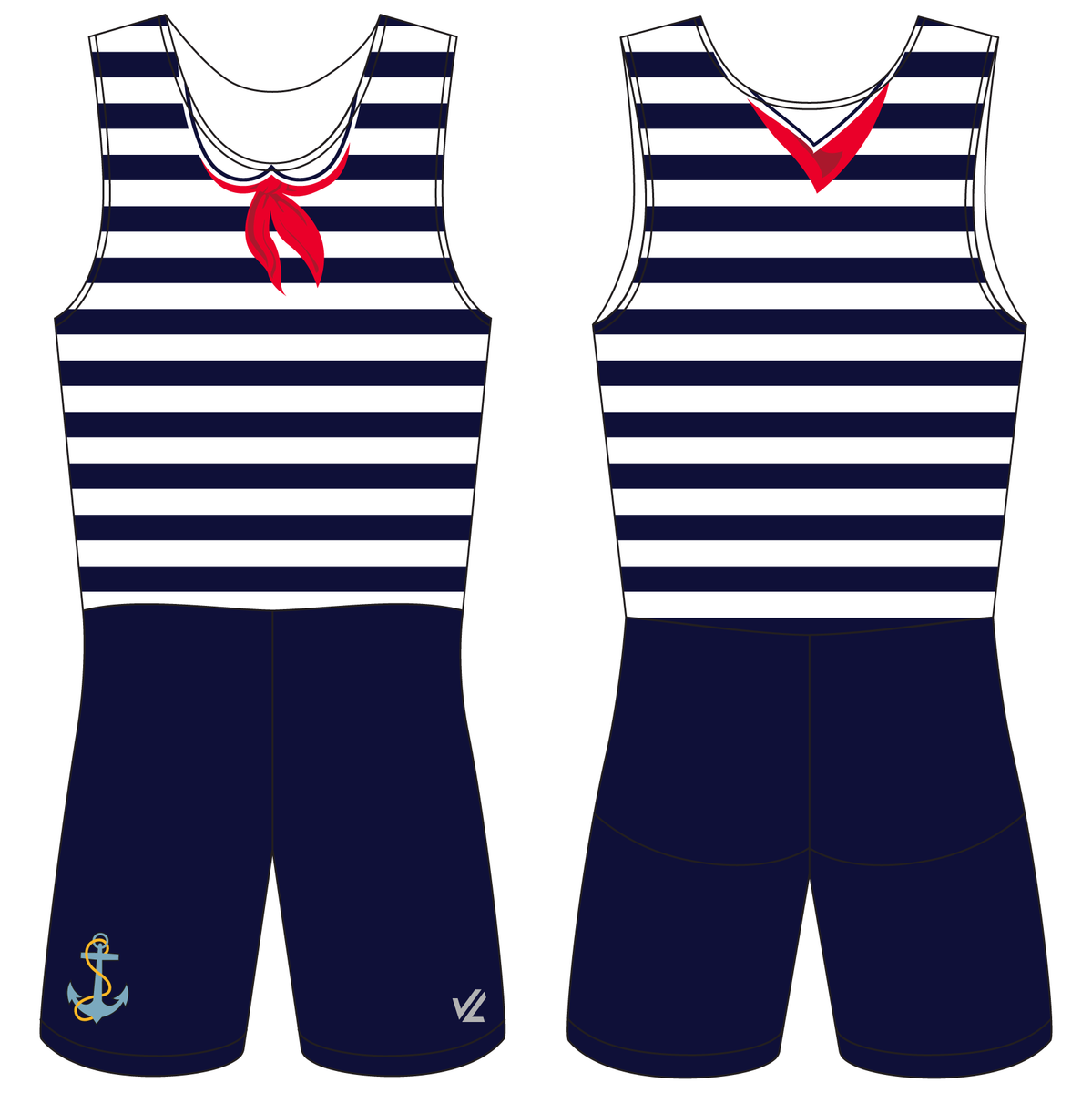Mens Ahoy Sailor Unisuit Jl Rowing