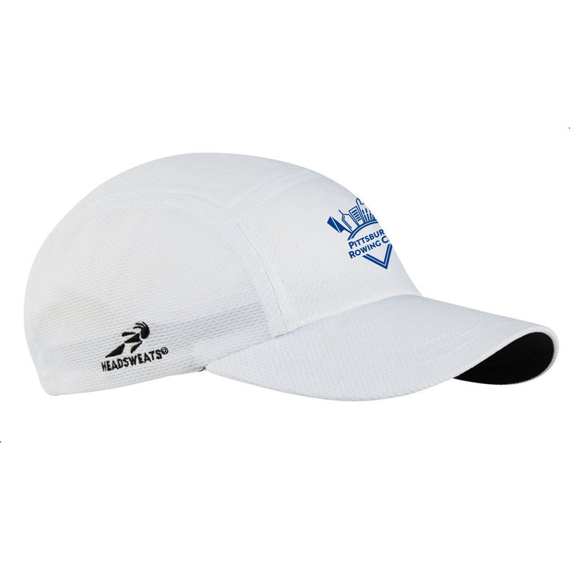 ASI JL White Headsweats Hat - PITTSBURGH ROWING CLUB – JL Rowing
