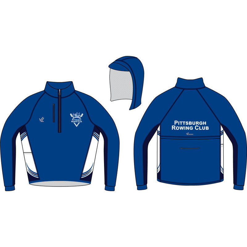 Unisex Royal Classic Sequel Rower Midweight Jacket - Pittsburgh Rowing ...