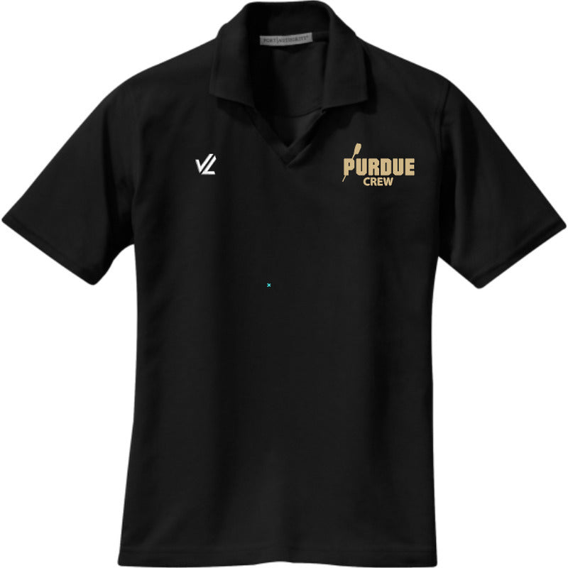 ASI JL Women's Black Rapid Polo Shirt - PURDUE CREW – JL Rowing