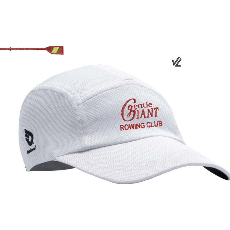 ASI JL Headsweats Hat White - GENTLE GIANT ROWING CLUB – JL Rowing