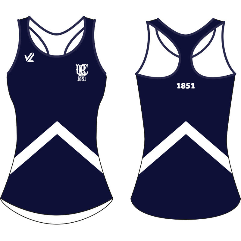 Women's UBC 1851 Navy Performance Tank - UNION BOAT CLUB – JL Rowing