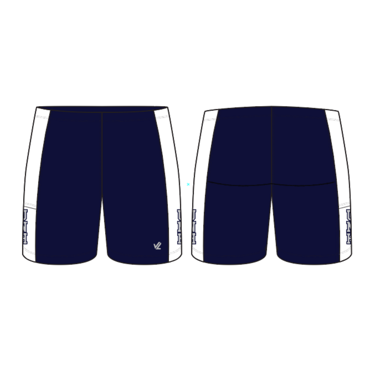 Men's Tech Trou With Pocket and Vertical 3" Stripe - UNIVERSITY OF NEW ...