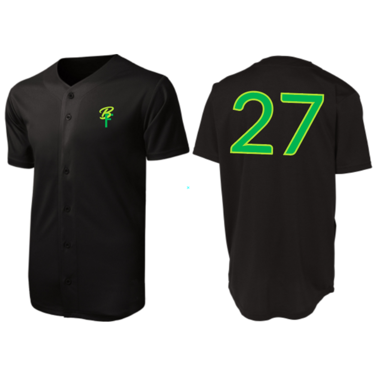 BOY FRIENDS Unisex Tough Mesh Full-Button Jersey- THE GIRL FRIENDS INC ...