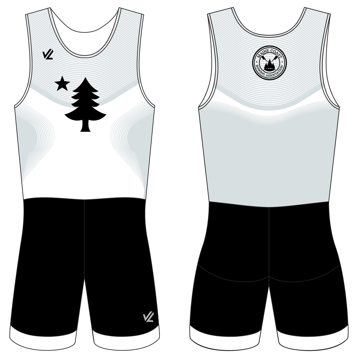 *Masters Summer* Men's Classic Unisuit With Ringer - MAINE COAST ROWIN ...