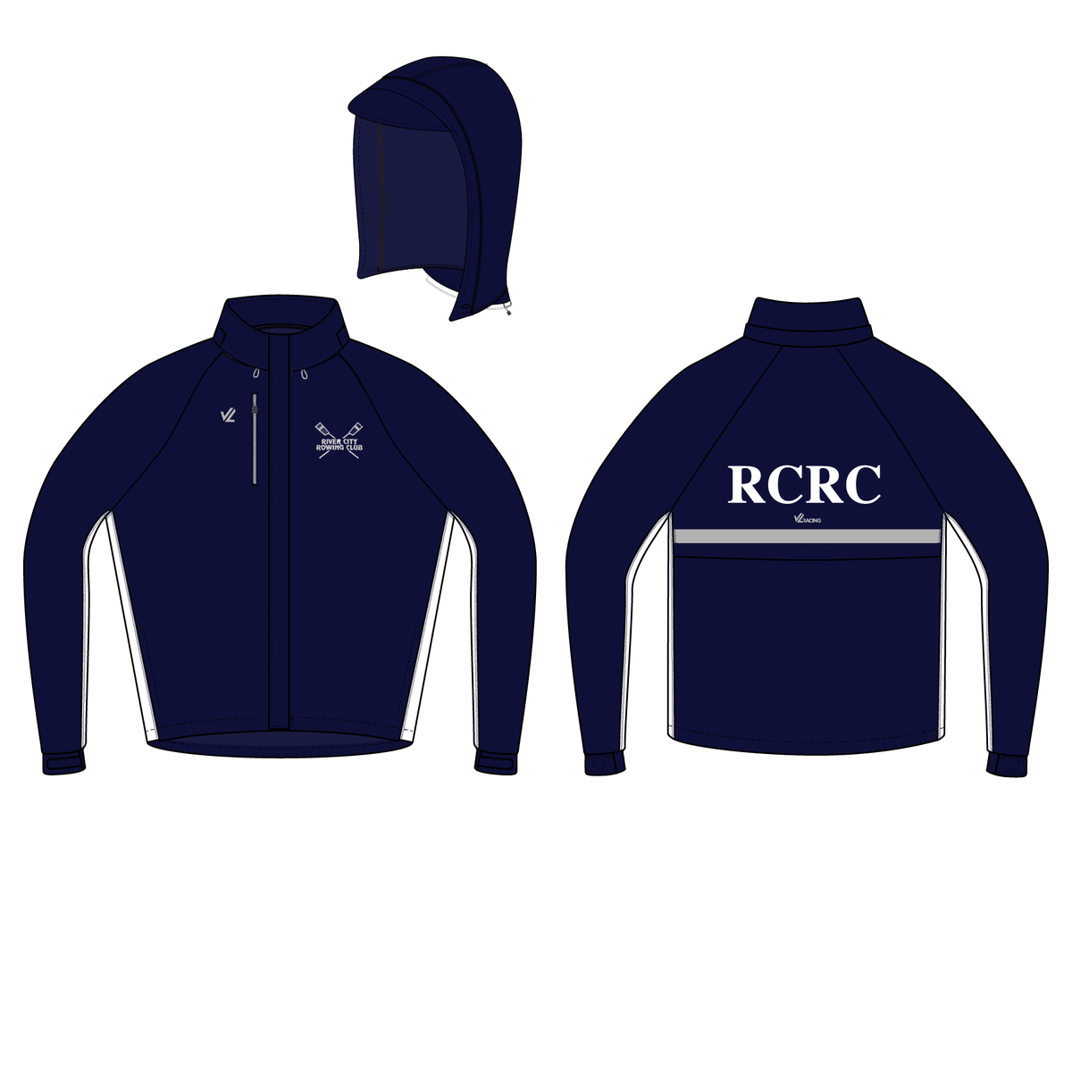 Men's Waterproof Seam-Sealed Regatta Jacket Fleece Heavyweight - RIVER ...
