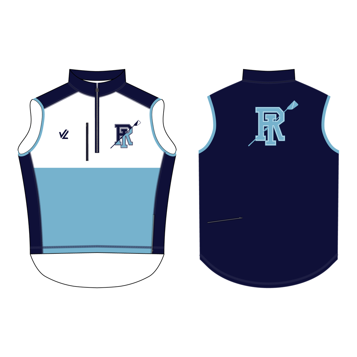 Men's Midweight Sequel Turtleshell Vest - URI – JL Rowing